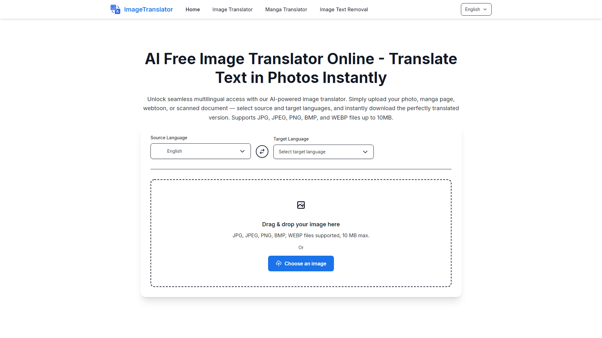 AI Free Image Translator Online - Translate Text in Pho...